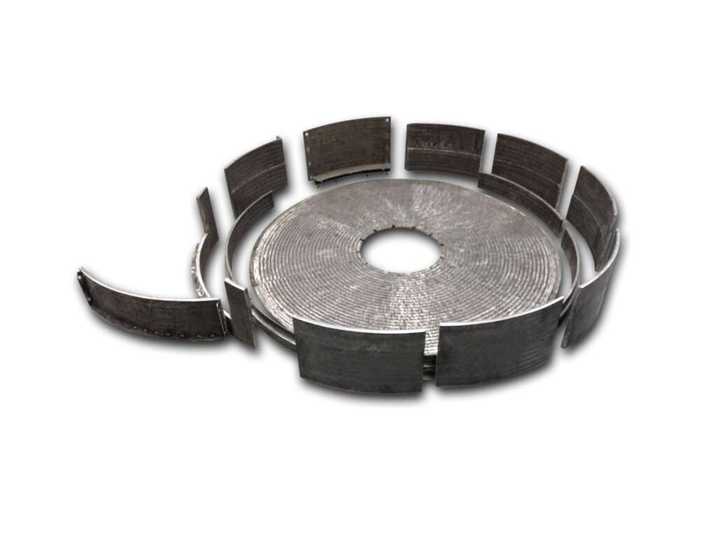 How is a wear lining actually created?